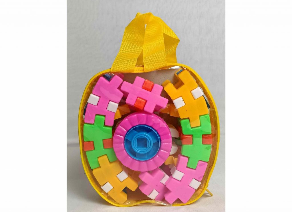 44 pc building blocks in carry bag packing – Sellet