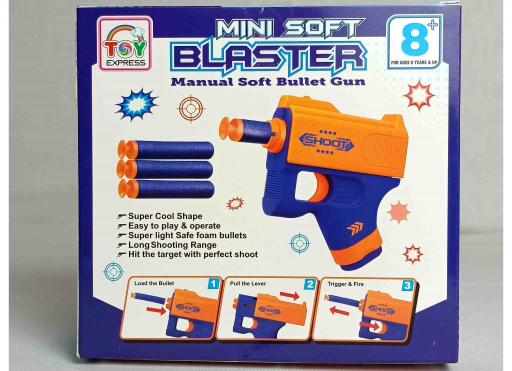 Mini Blaster Soft Bullet Gun – Sellet