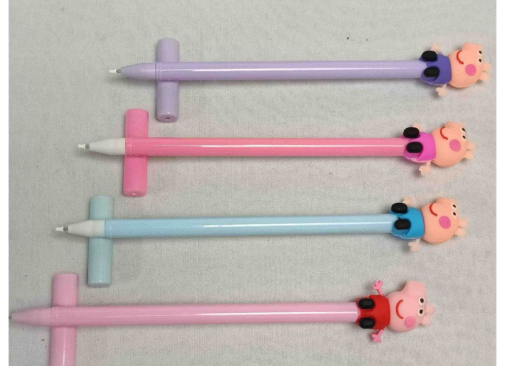 Peppa Pig head design pen (12 pc / set) – Sellet