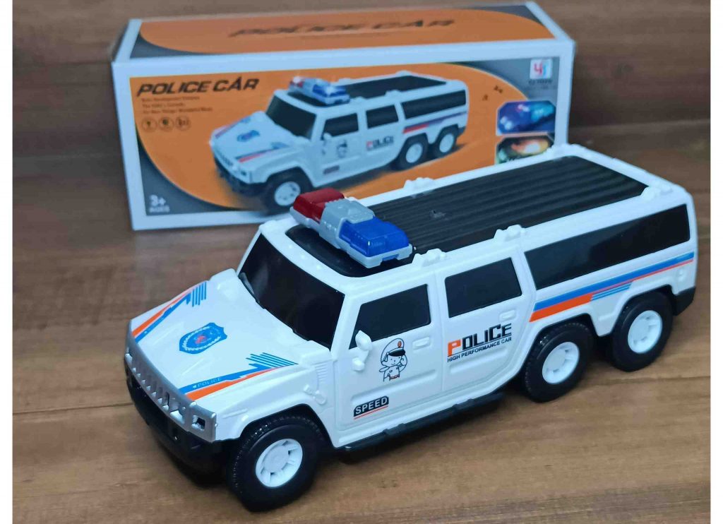 Police Limousine Rotating with Lights – Sellet