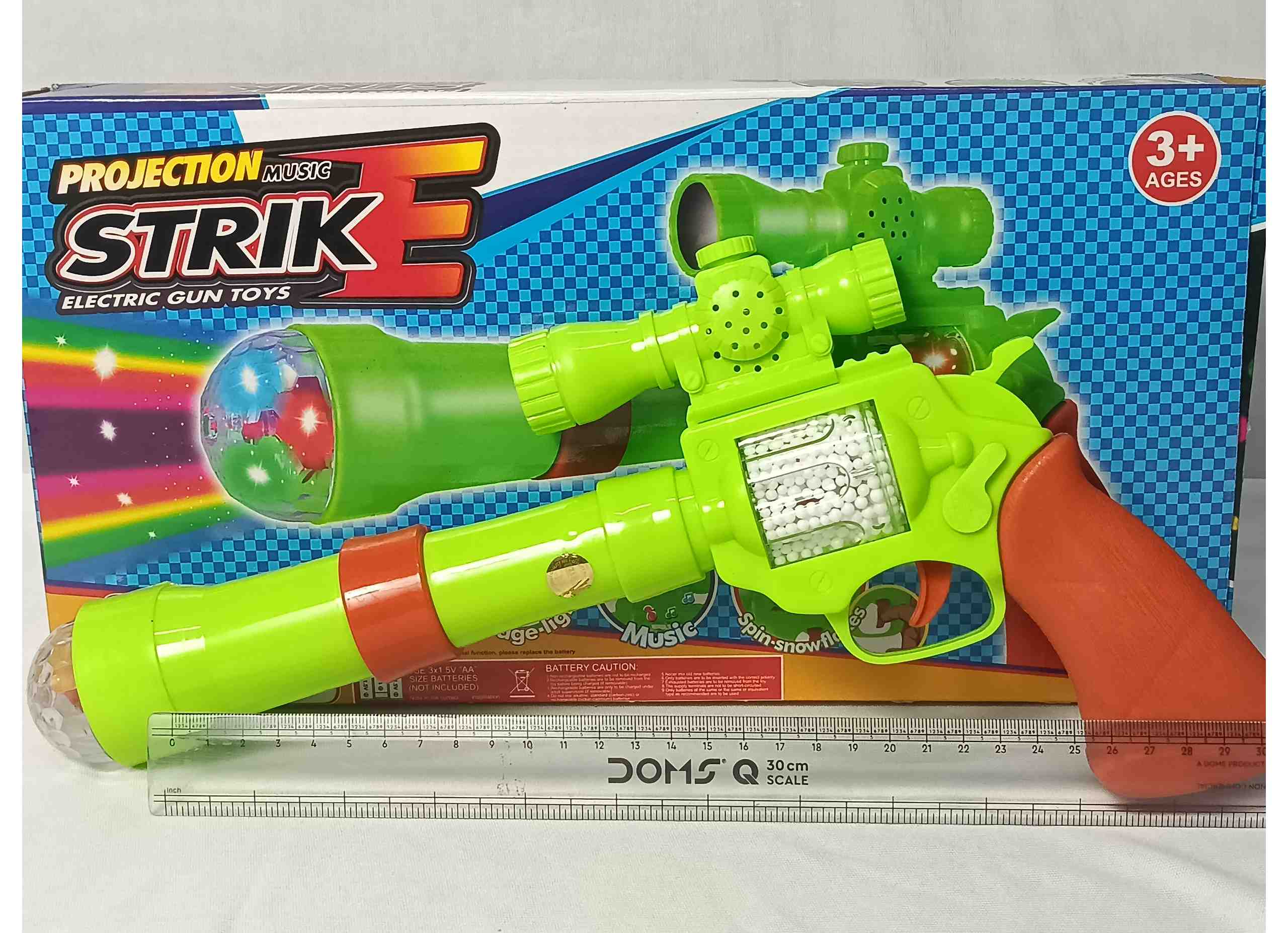 PROJECTOR GUN WITH LIGHTS AND MUSIC – Sellet