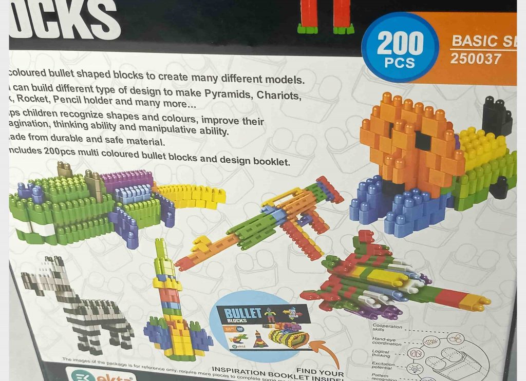 (Sales loss) Bullet Blocks – 200 Pieces Mega Set | Ekta – Sellet