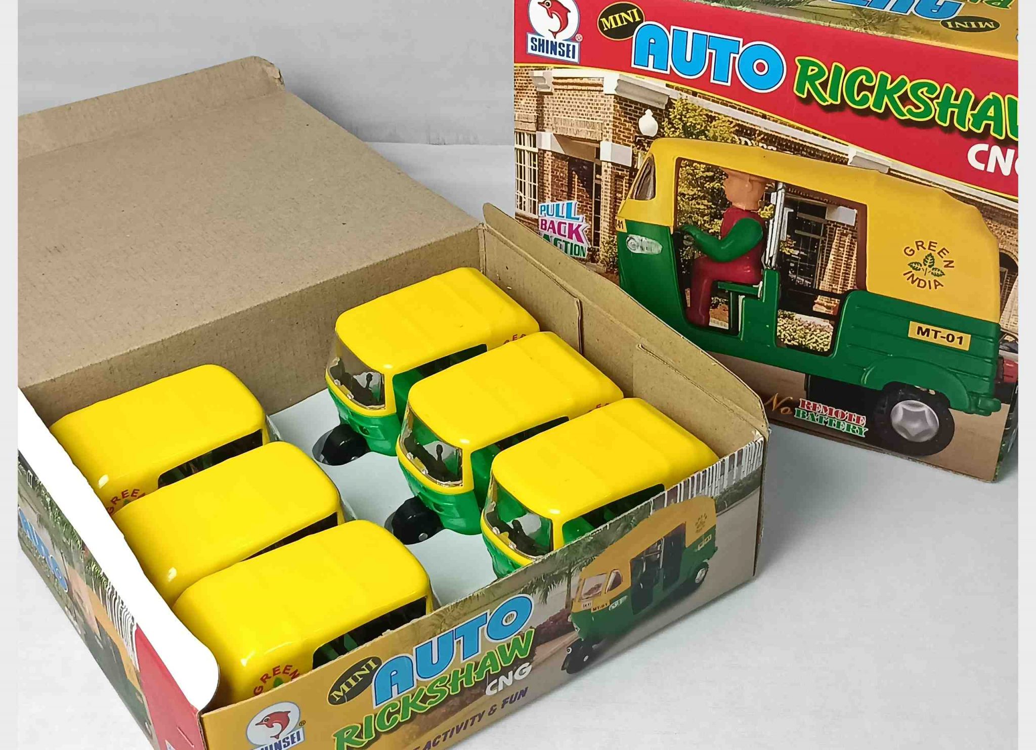 Auto rickshaw Pull back from Shinsei (SET OF 6) – Sellet