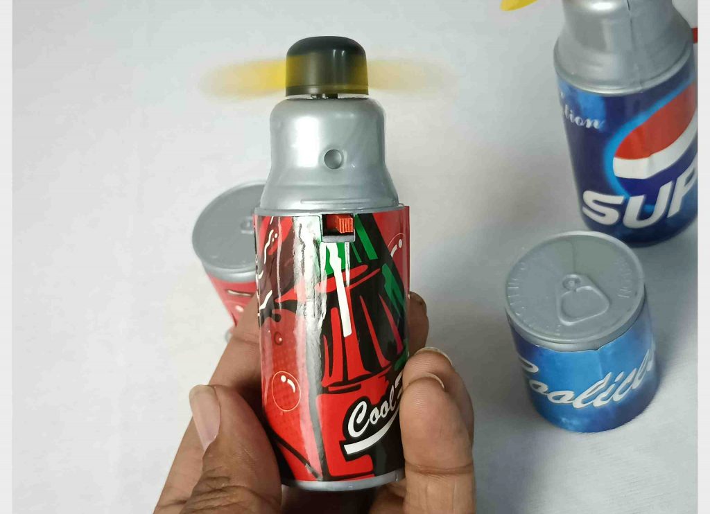 PORTABLE COKE FAN – Sellet