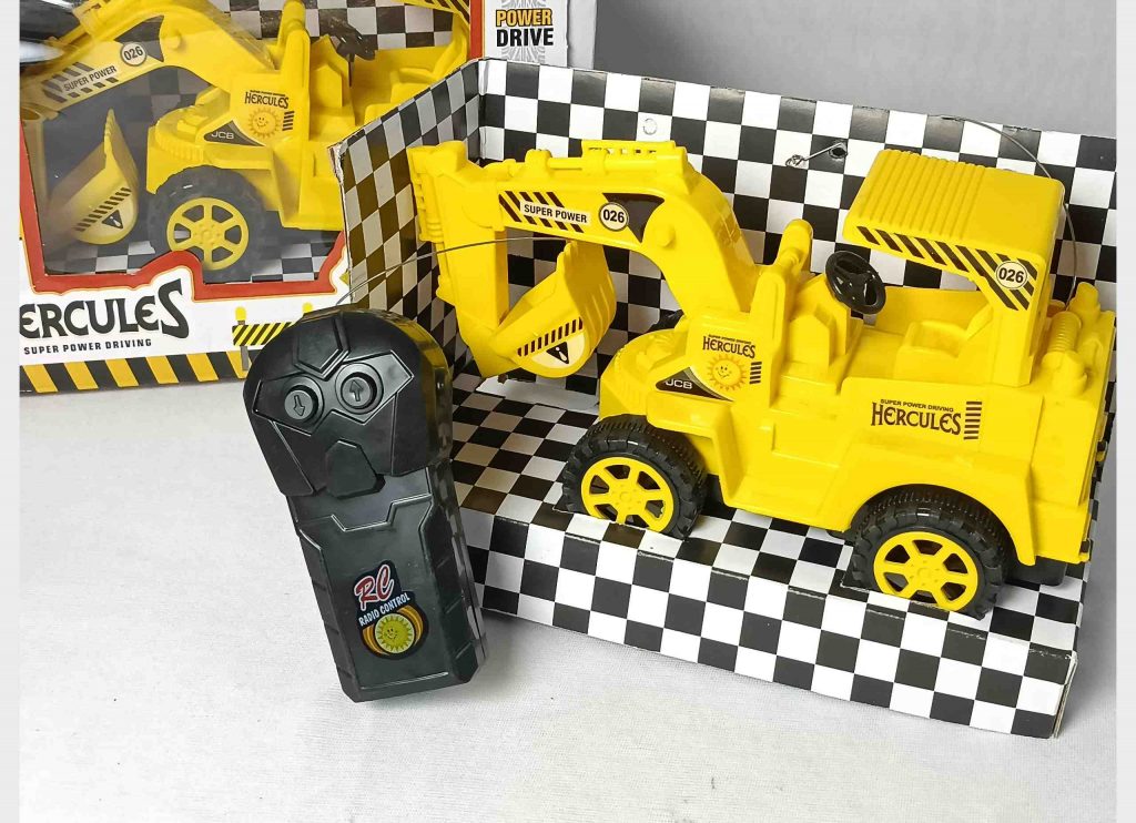 Remote controlled Hercules JCB with 2 way remote – Sellet