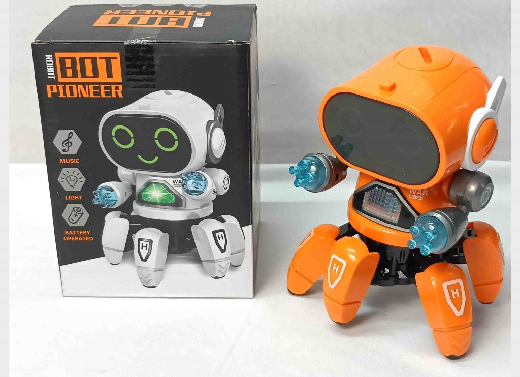 Bot Robot Spider Pioneer Dancing 6 Legs Walking Robot – Sellet