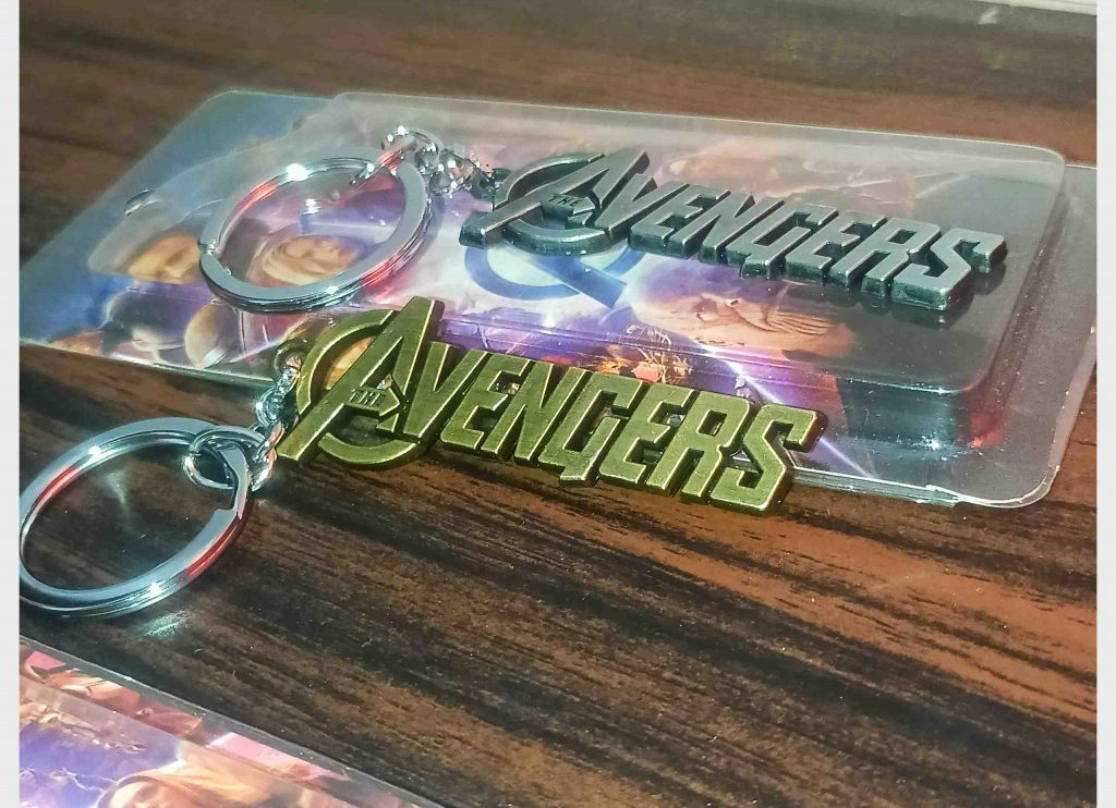 Avengers word Keychain – SELLET