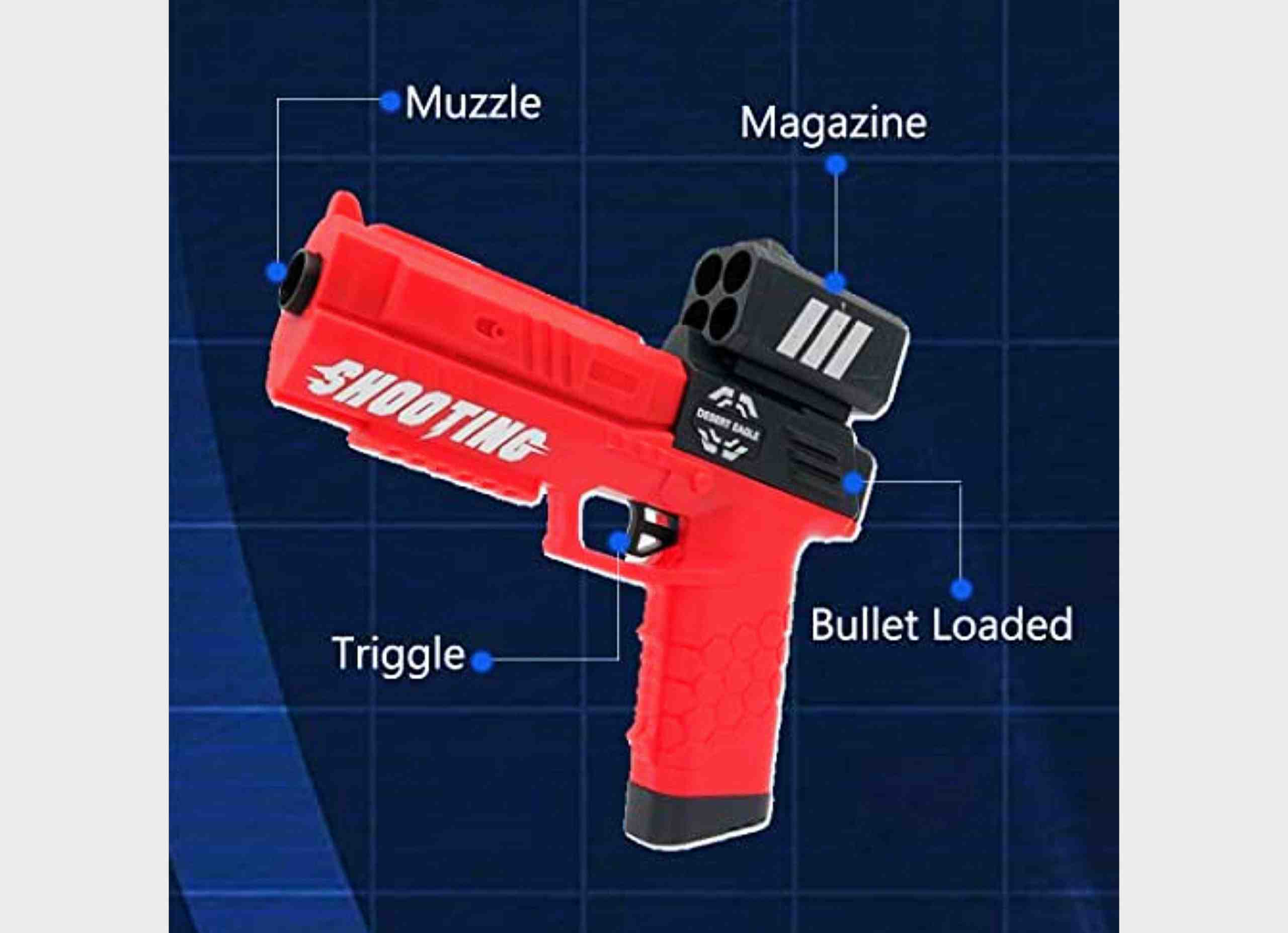 Gecko Soft Bullet Gun – Sellet