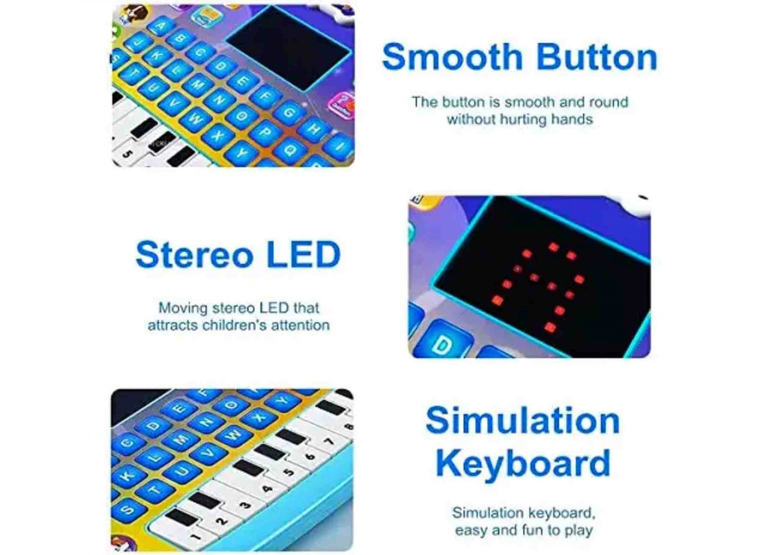 Laptop Keyboard With LED Screen computer 20 20 – Sellet