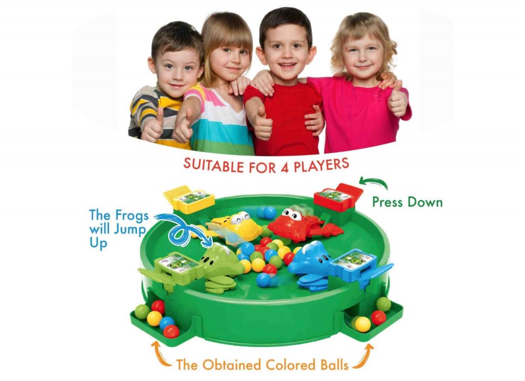 4 Player Hungry Frog Game – Sellet