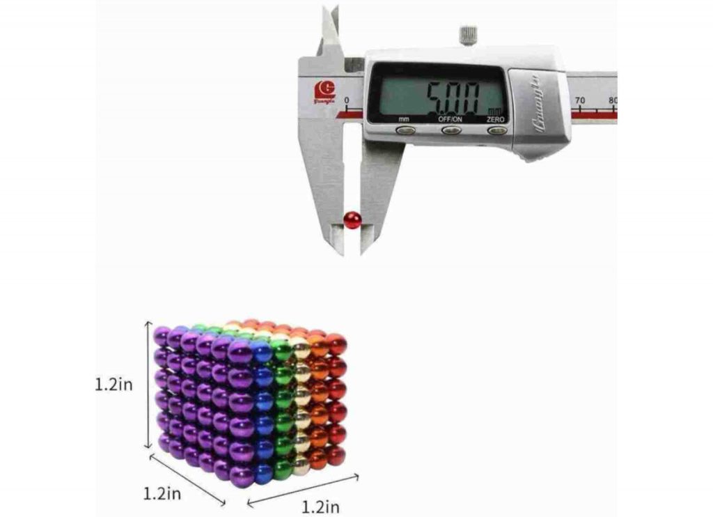Magnetic Ball 6 Colors 216pc set 5mm – Sellet