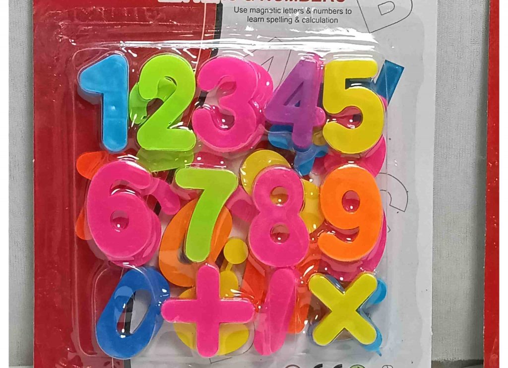 Magnetic Numbers Design 1pc – Sellet