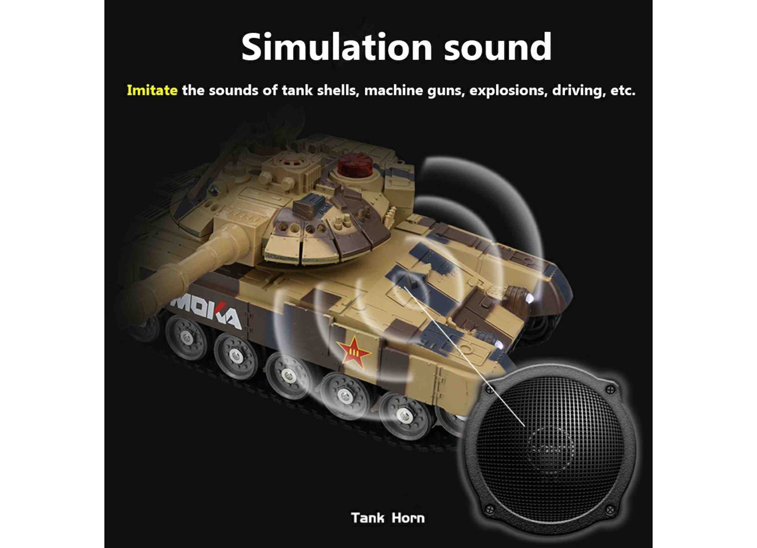 Moka Tank 59D R/c All Direction Premium – Sellet