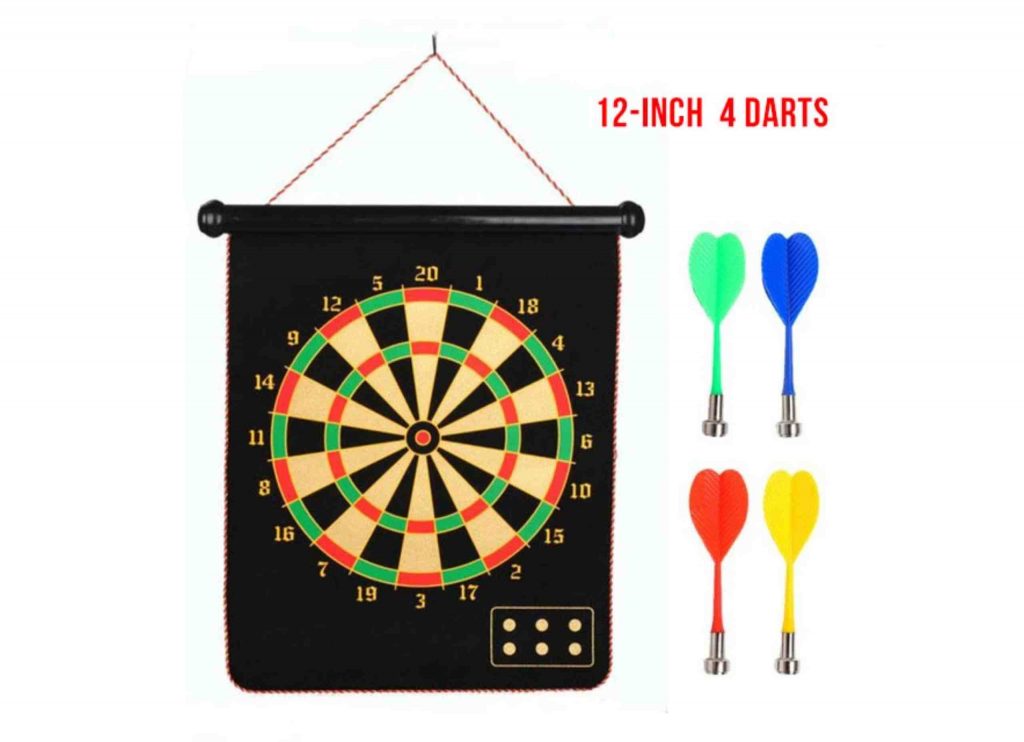Small 12inch Dart Game With 4 Darts – Sellet