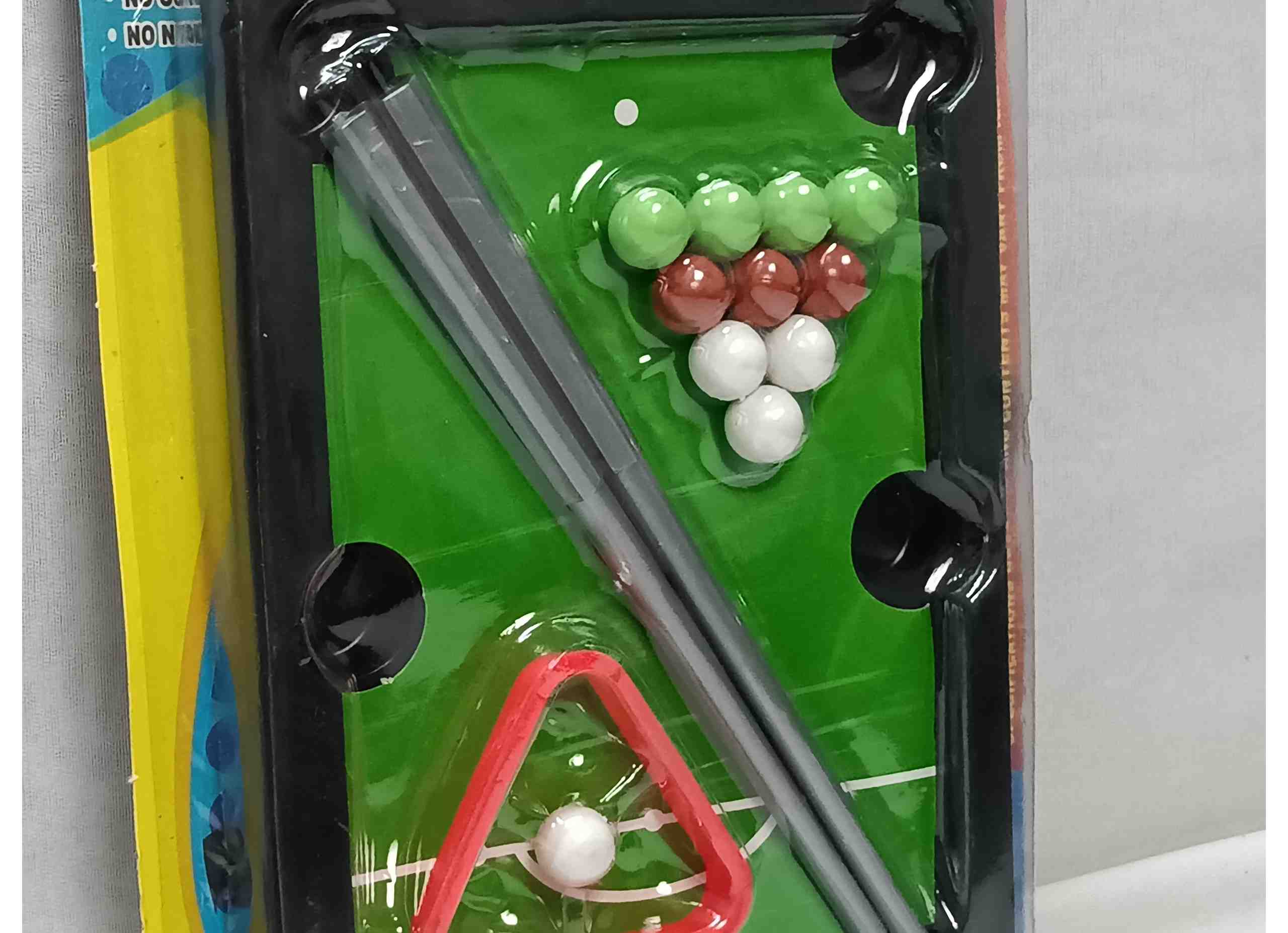Mini Snooker Game Patta Card Blister – Sellet