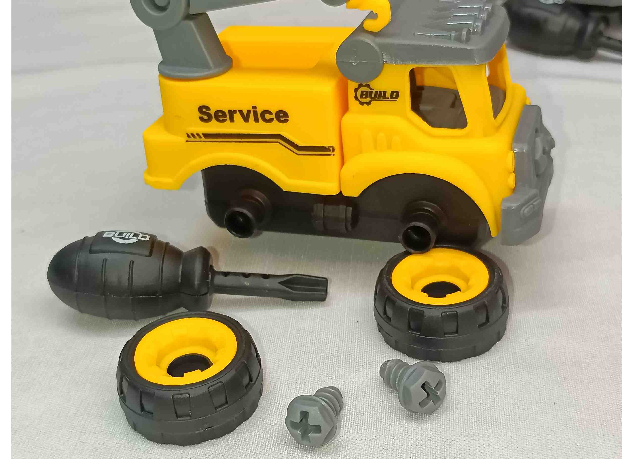 (4pc Set) DIY Jcb Truck Premium with Screwdriver – Sellet