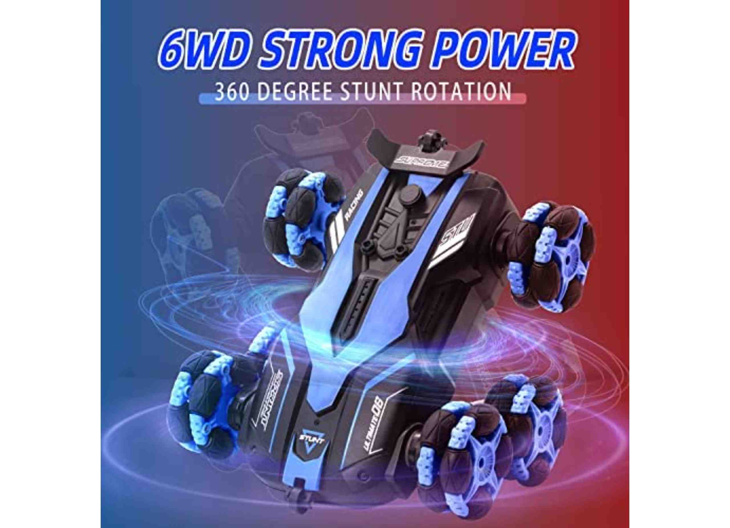 New Laser 6 Wheel Stunt Climber Car – Sellet