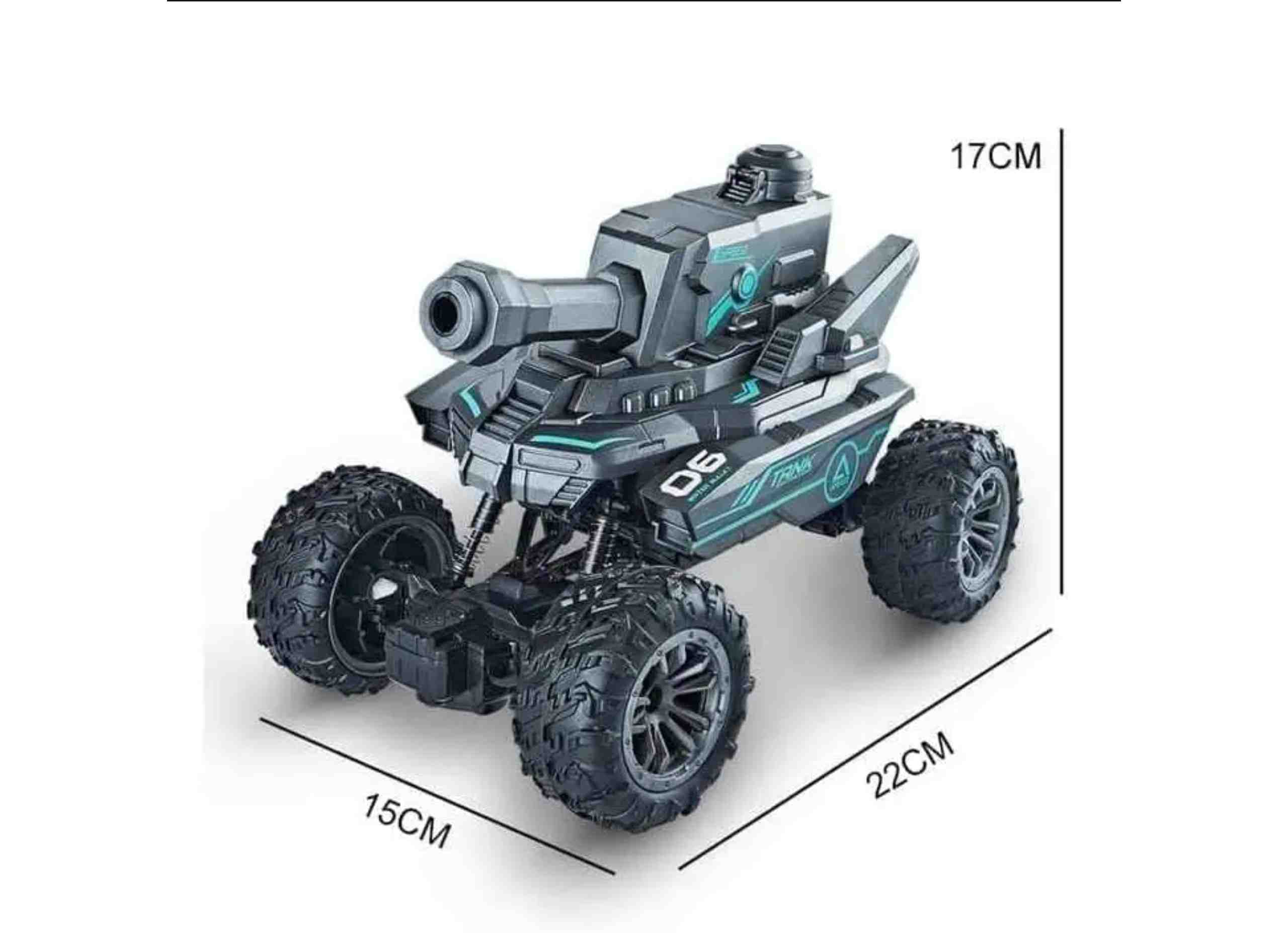 R/c Mechatank with Water Bomb Launcher – Sellet