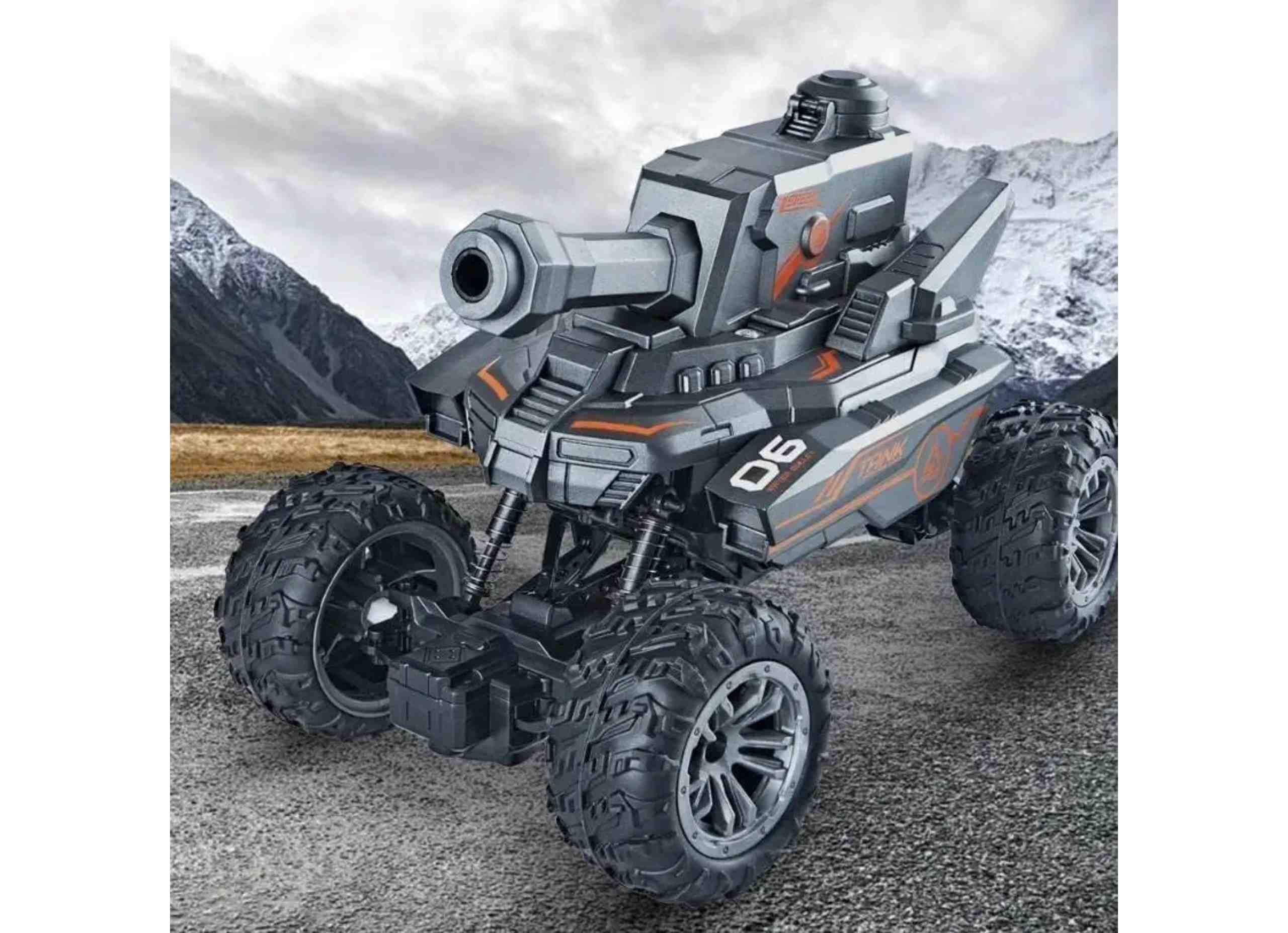 R/c Mechatank with Water Bomb Launcher – Sellet