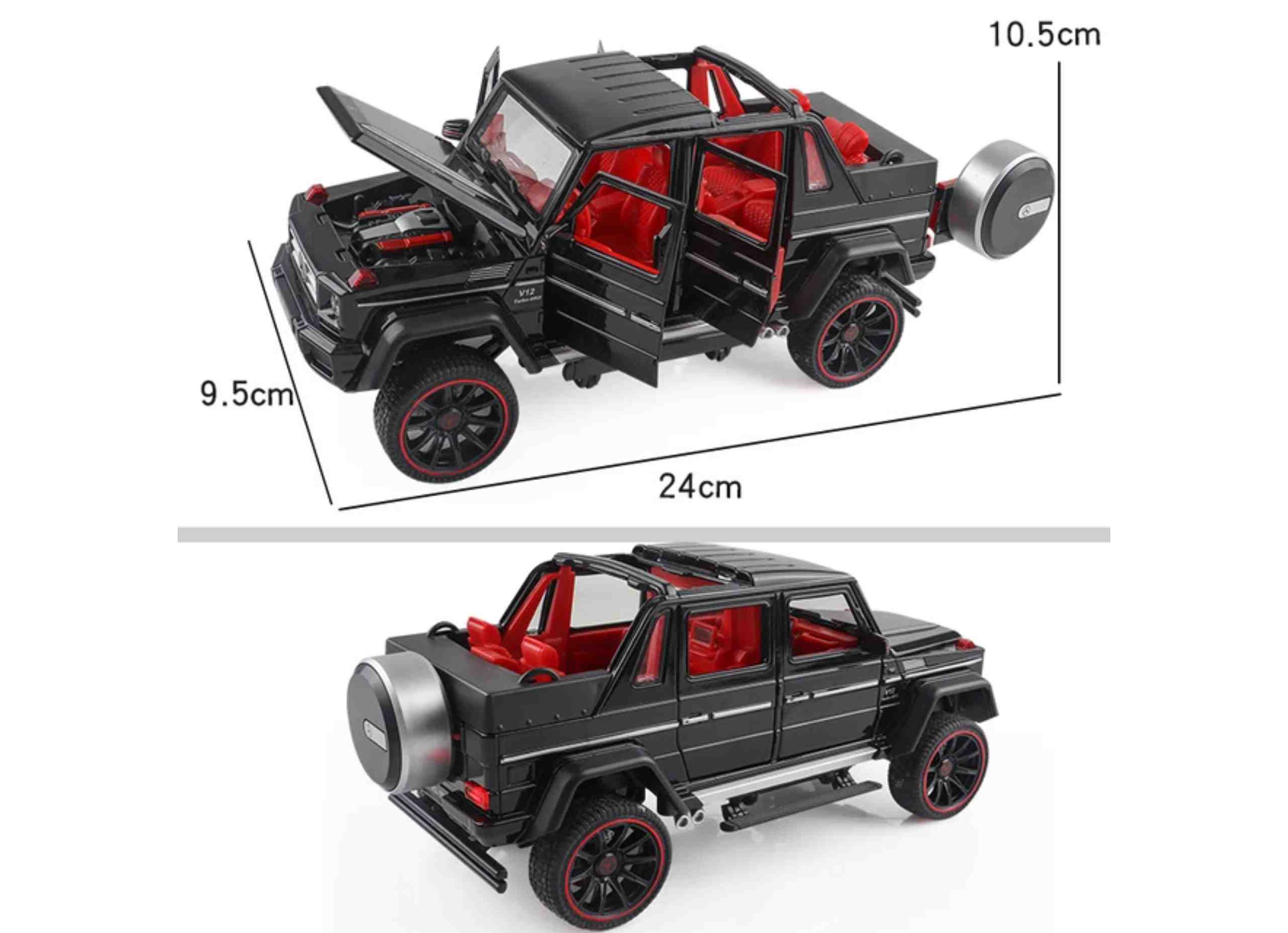1:22 Scale Metal G-650 AMG Turbo Die Cast Car – Sellet