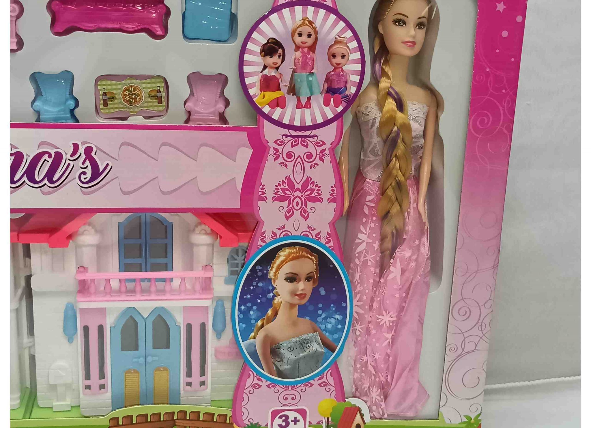 Nora’s Large Sized Doll House with Doll – Manku – Sellet