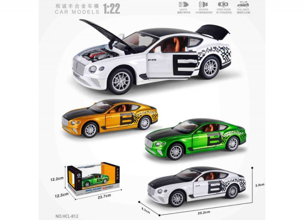 1:22 Scale Metal Gt-370 Die Cast Car – Sellet