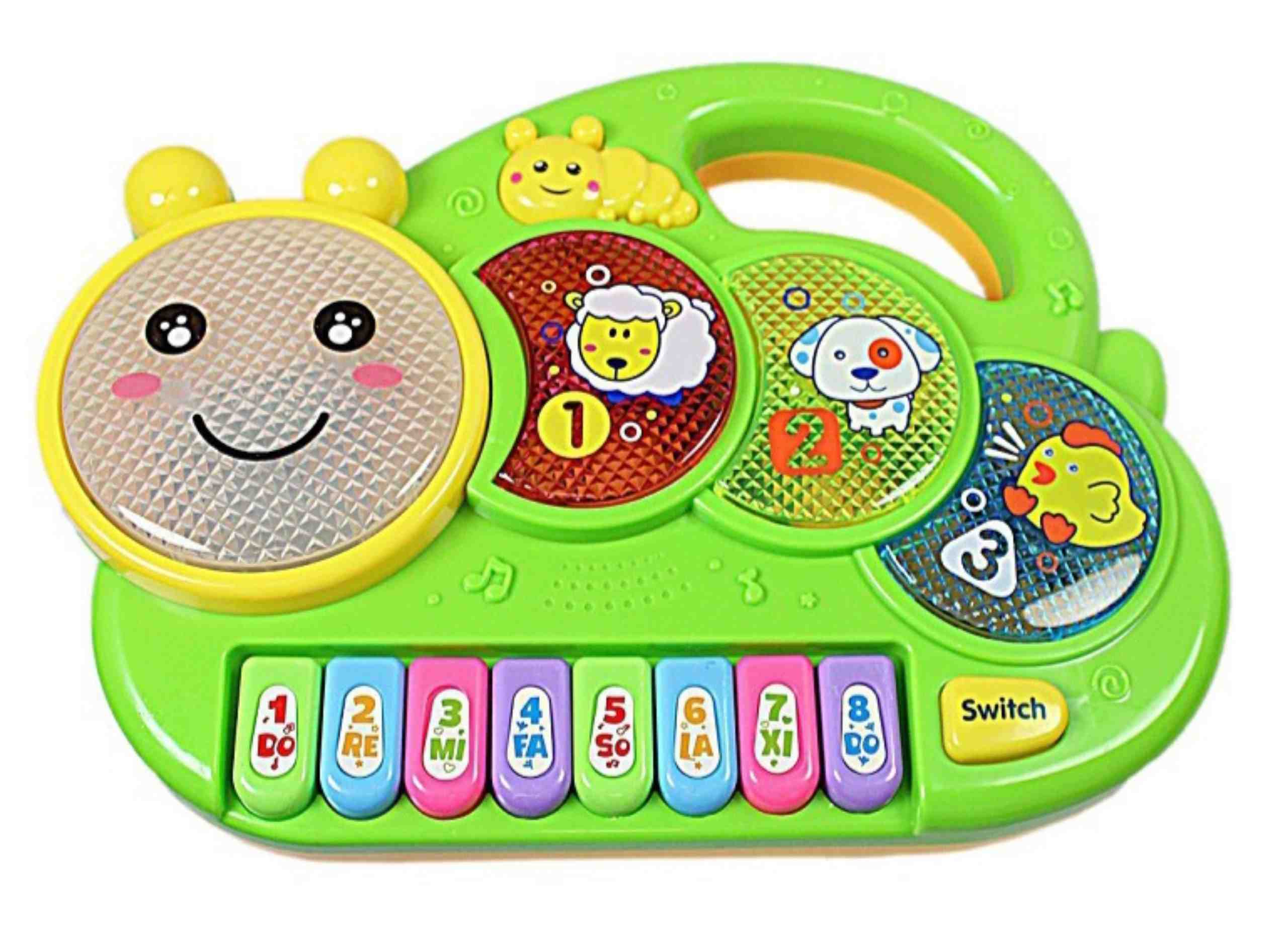 Caterpillar Piano with Animal Sounds – Sellet