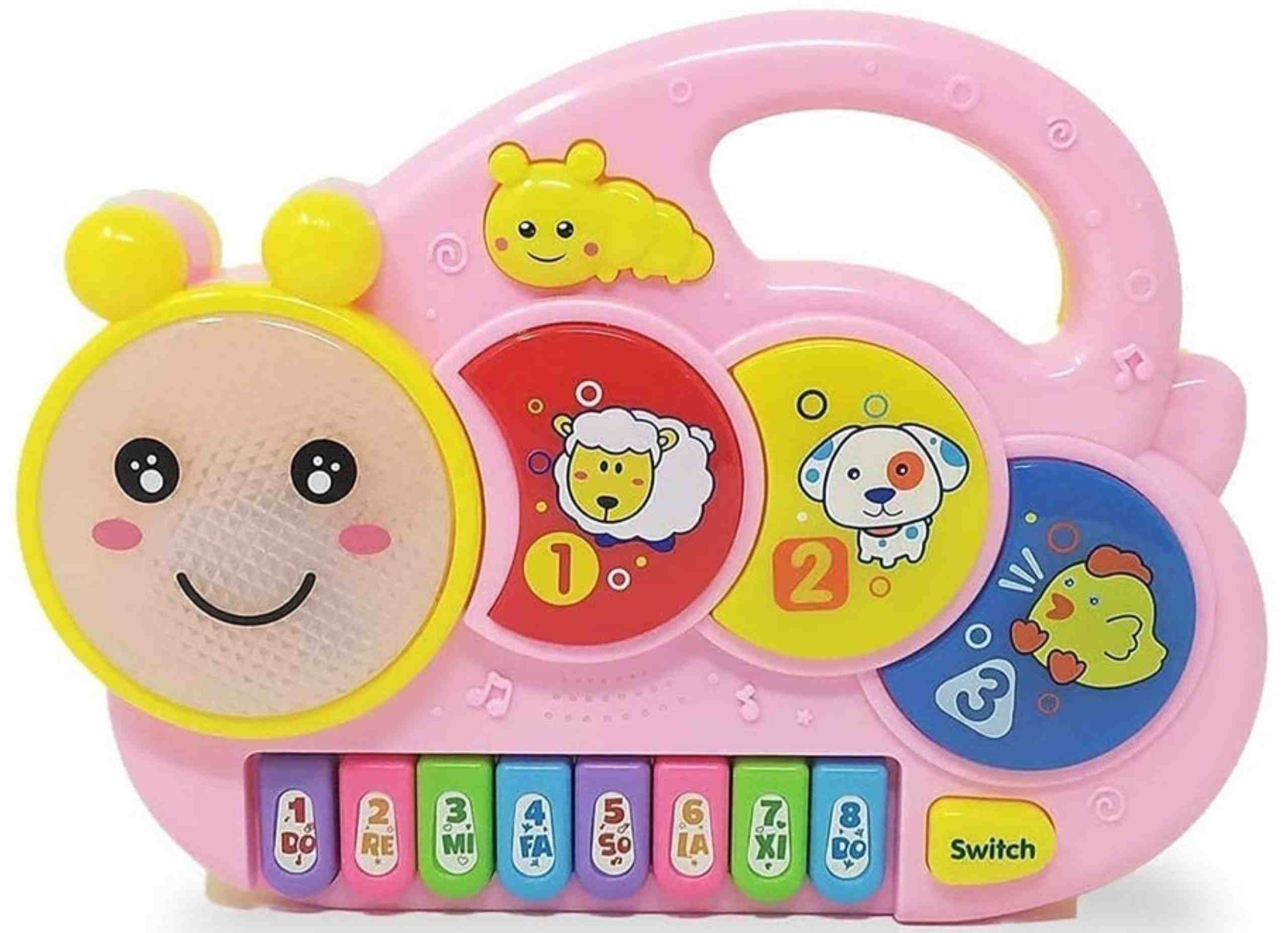 Caterpillar Piano with Animal Sounds – Sellet
