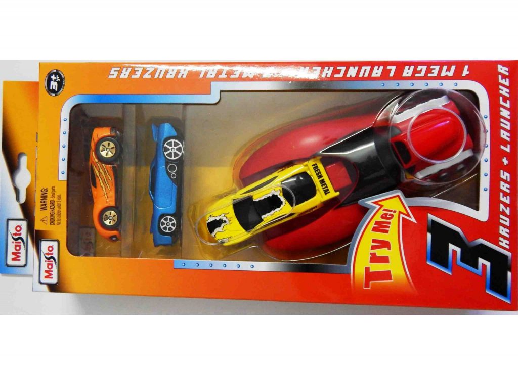 3 Car Rapid Launcher with Metal Die Cast Cars – Sellet
