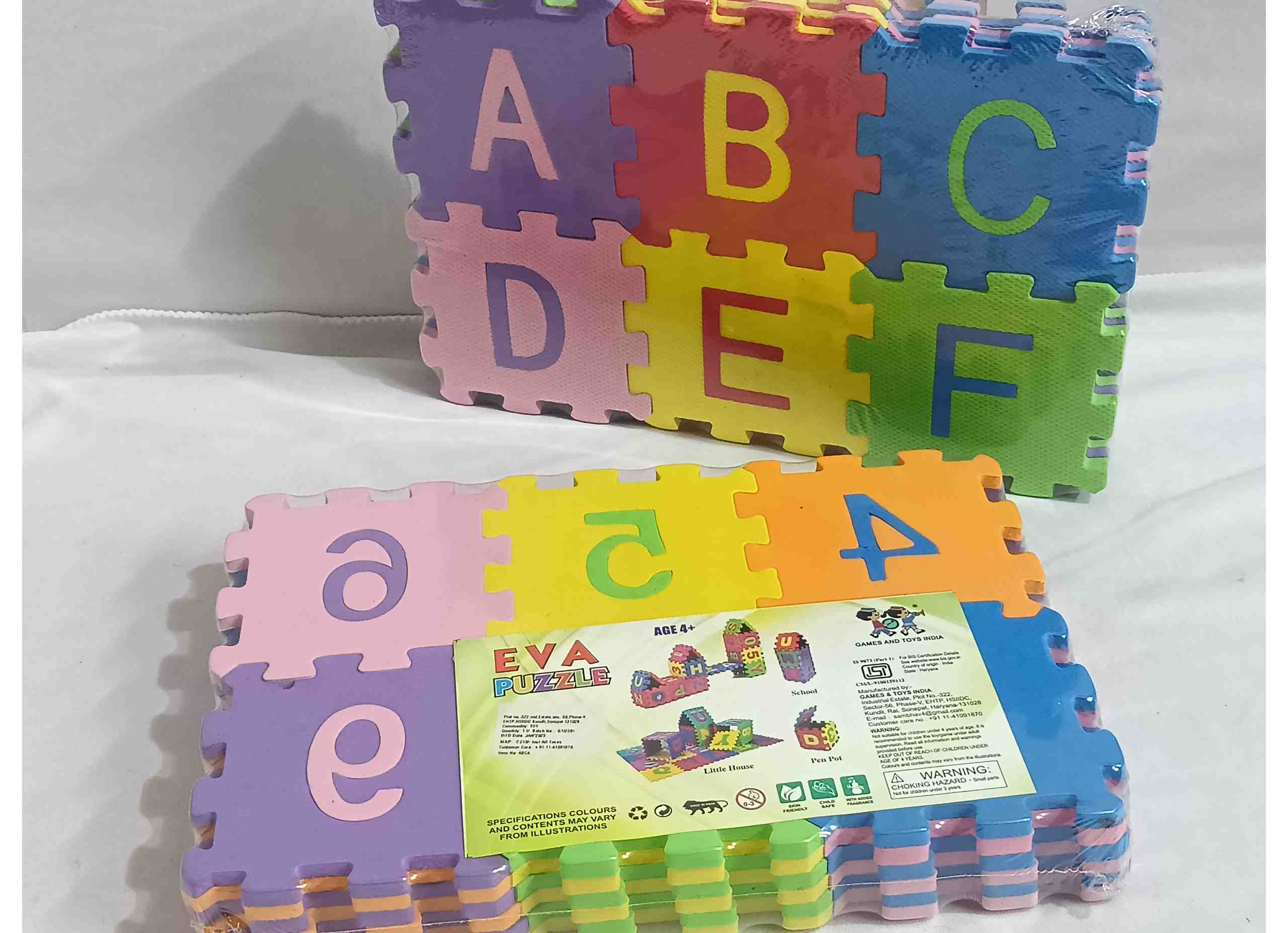 EVA Puzzle Abc Tiles Small – Sellet