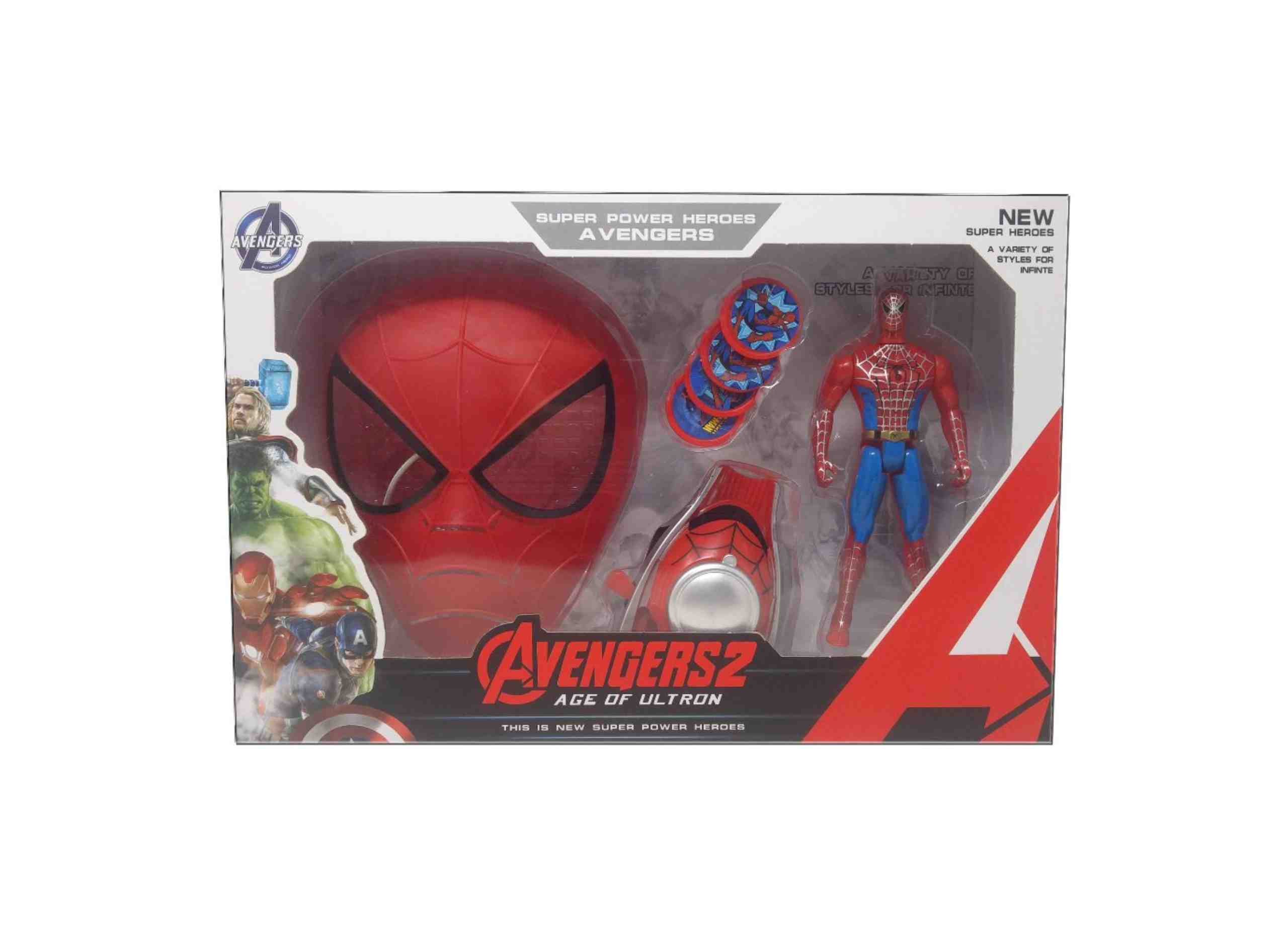 3 in 1 Mask, shooter, Hero set (Only Spiderman Design Available) – Sellet