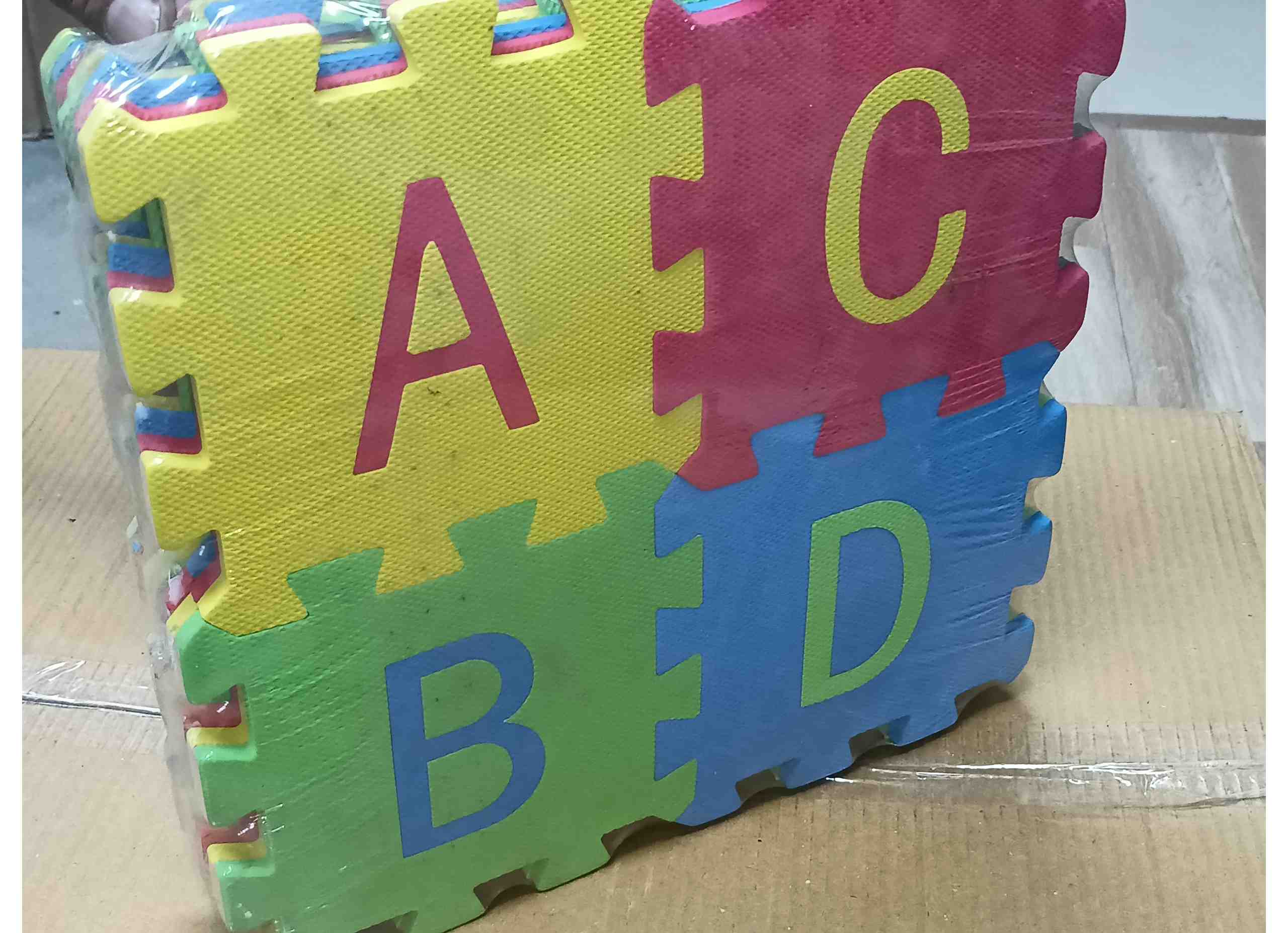 Big Eva Puzzle Tiles with Abc and Numbers – Sellet