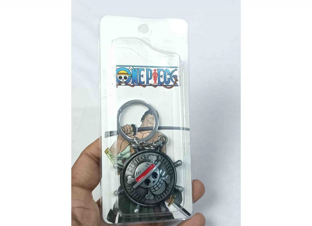 Rotating Onepiece Metal Pirate Keychain – SELLET