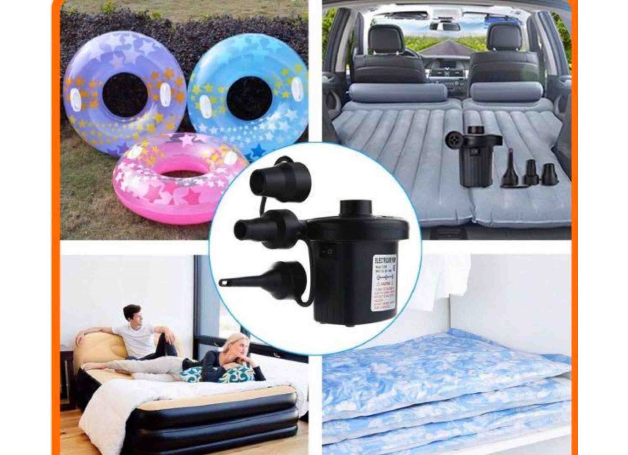 Small Electric air Pump for Pools, floats balloons – Sellet