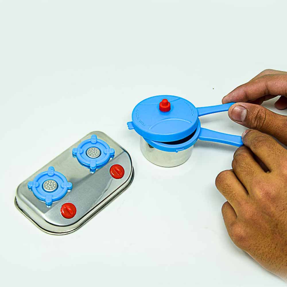 Gas and Pressure Cooker Combo- ISI- Sunny- Stainless Steel SS – Sellet