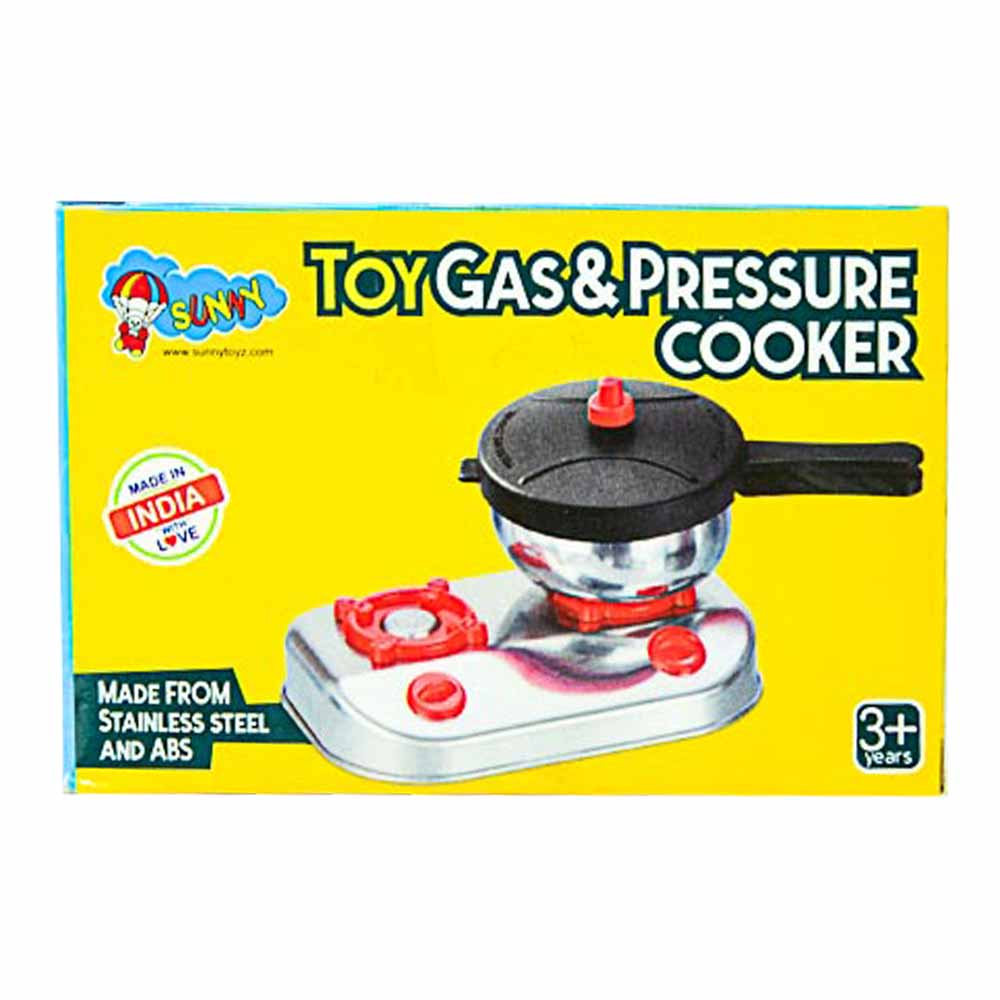 Gas and Pressure Cooker Combo- ISI- Sunny- Stainless Steel SS – Sellet