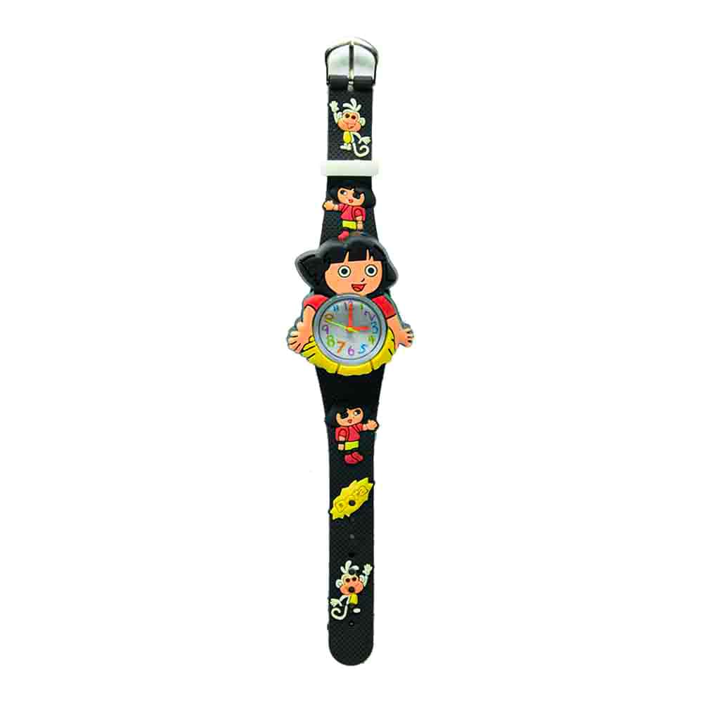 Cartoon Rubber Dial Watch With Box For Kids – Sellet