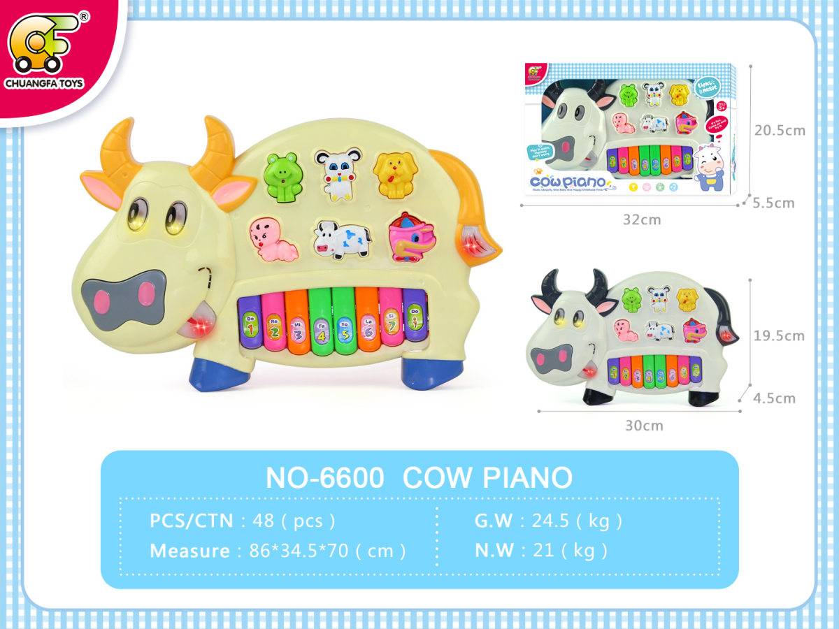 Cow Piano with Animal Sounds – Sellet