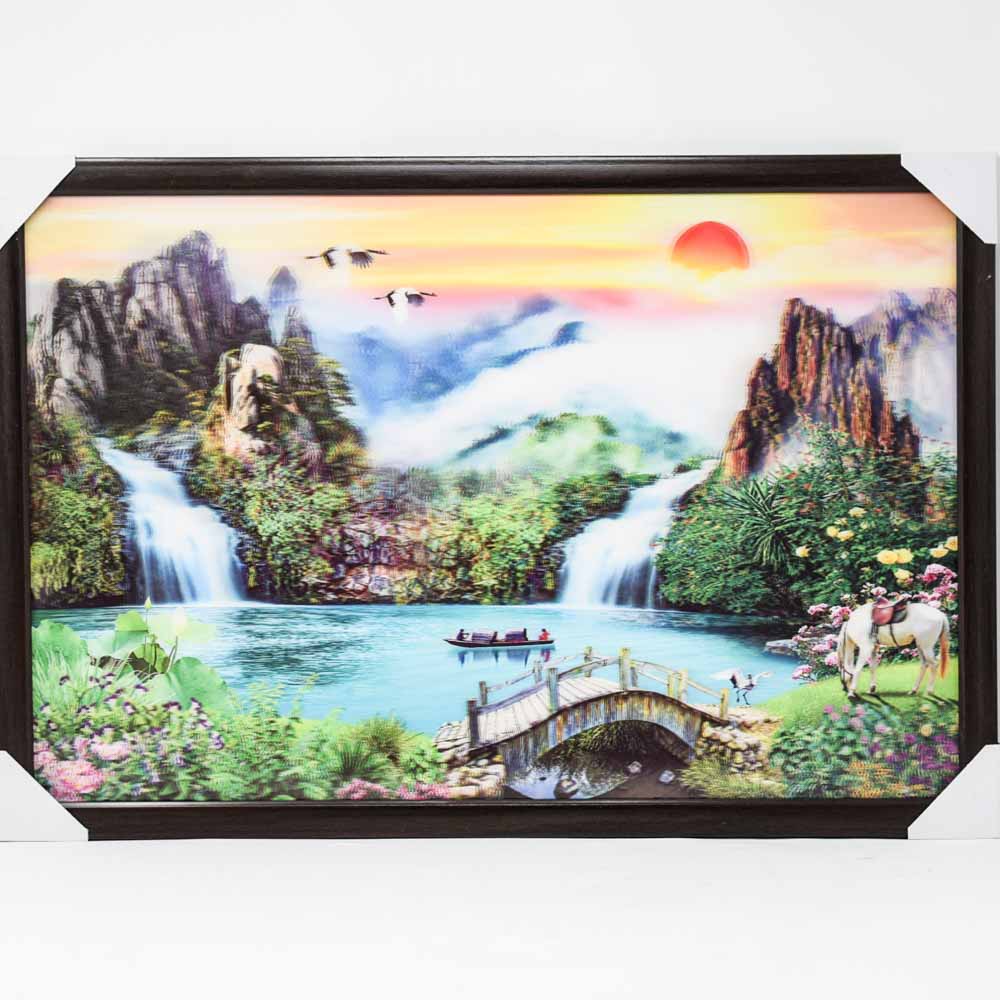 (1pcs) Scenery Photo Frame | 18 No | Photo Frame in Assorted Graphic ...