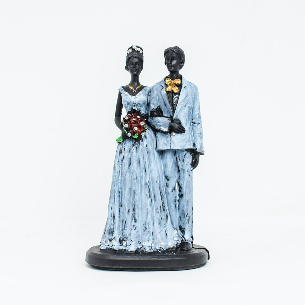 (1Pcs) No.S-26 Grey Couple in Assorted Design | Couple Statue | GS – Sellet