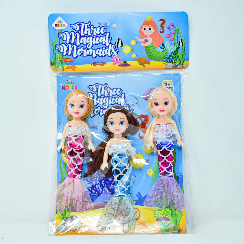 Three Magical Mermaids Doll set -By Manku BIS certified – Sellet