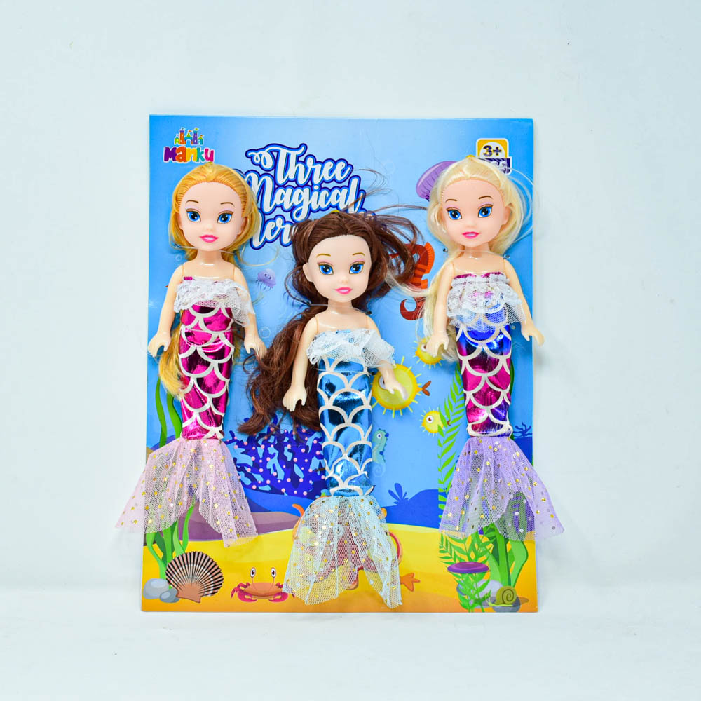 Three Magical Mermaids Doll set -By Manku BIS certified – Sellet