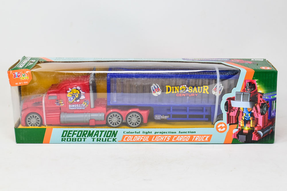 Transform Robot Truck Bump & Go Action 2 in 1 deform Robot Truck Toy ...