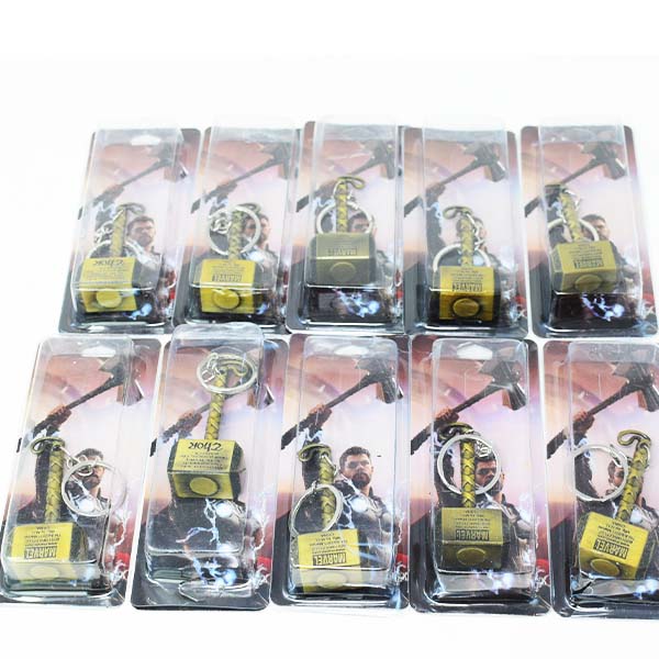 Thor Hammer Metal Keyring Big Size – SELLET