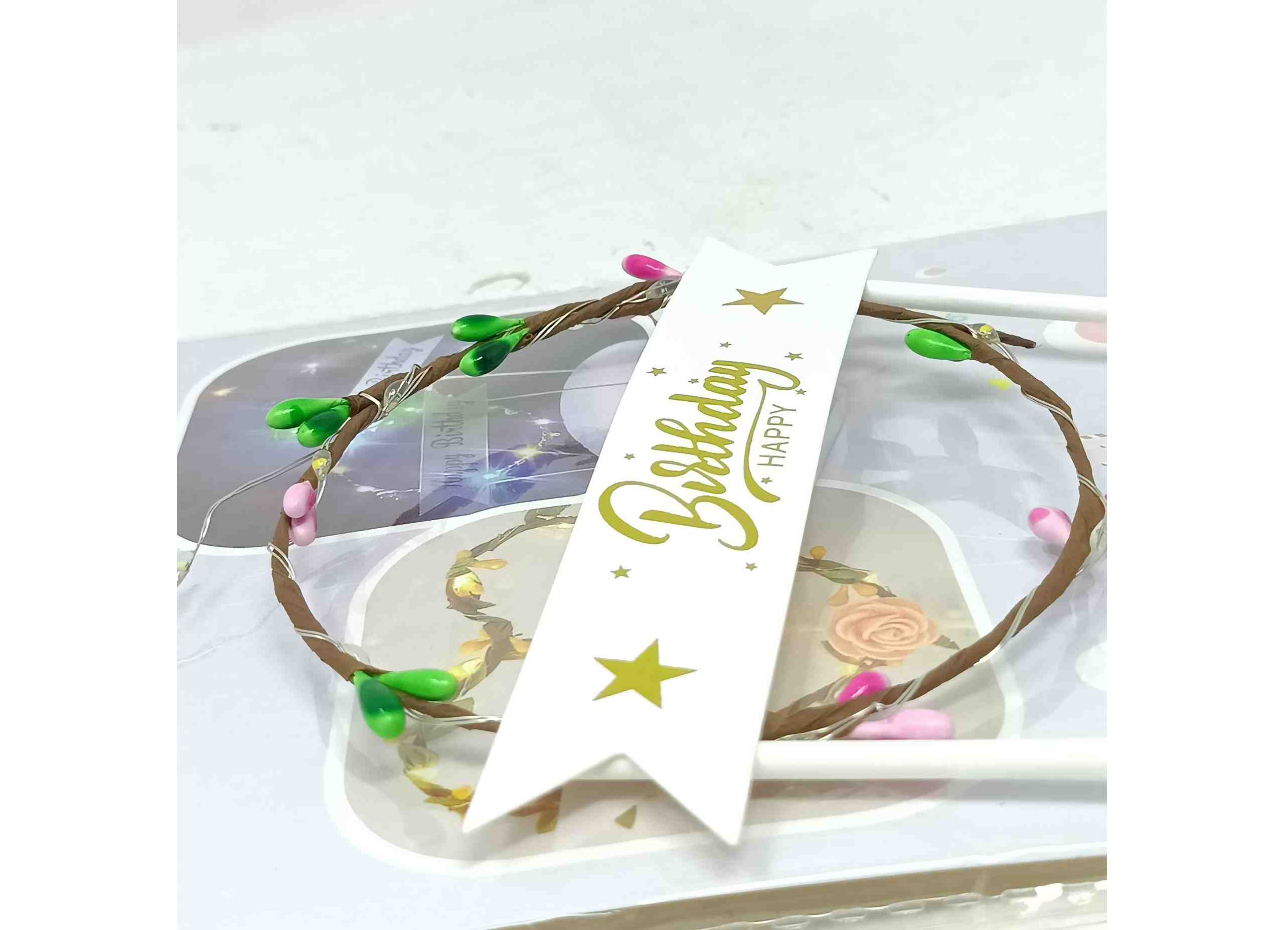 Led Lights Happy Birthday Cake Topper – Sellet