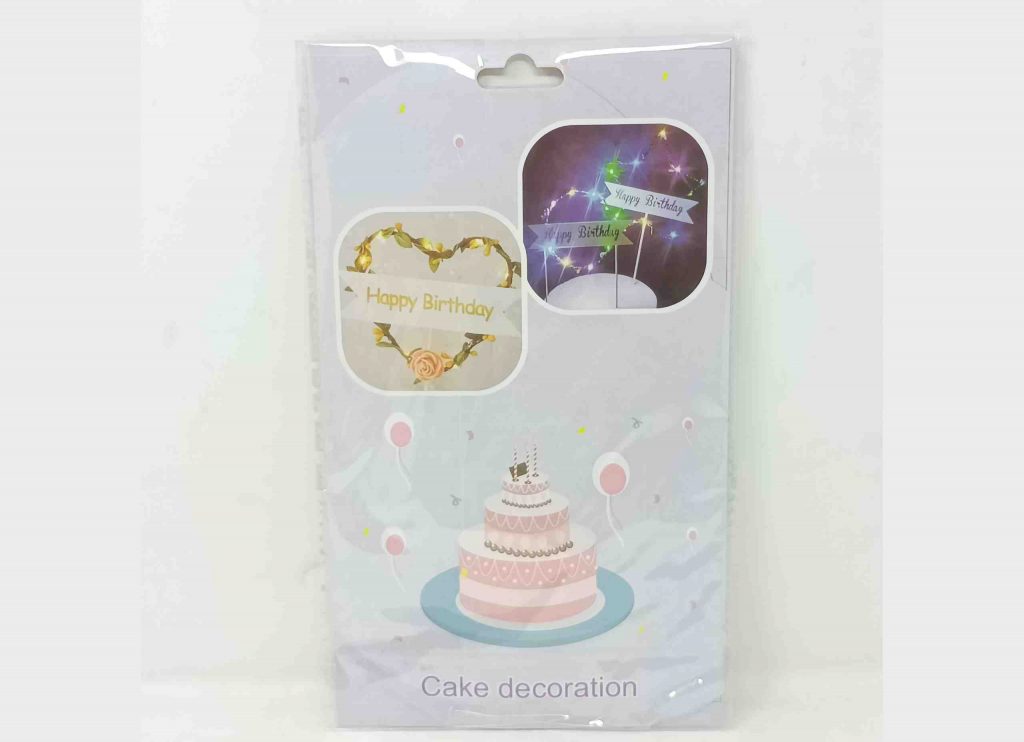 Happy Birthday Cake Topper Led Light – Sellet