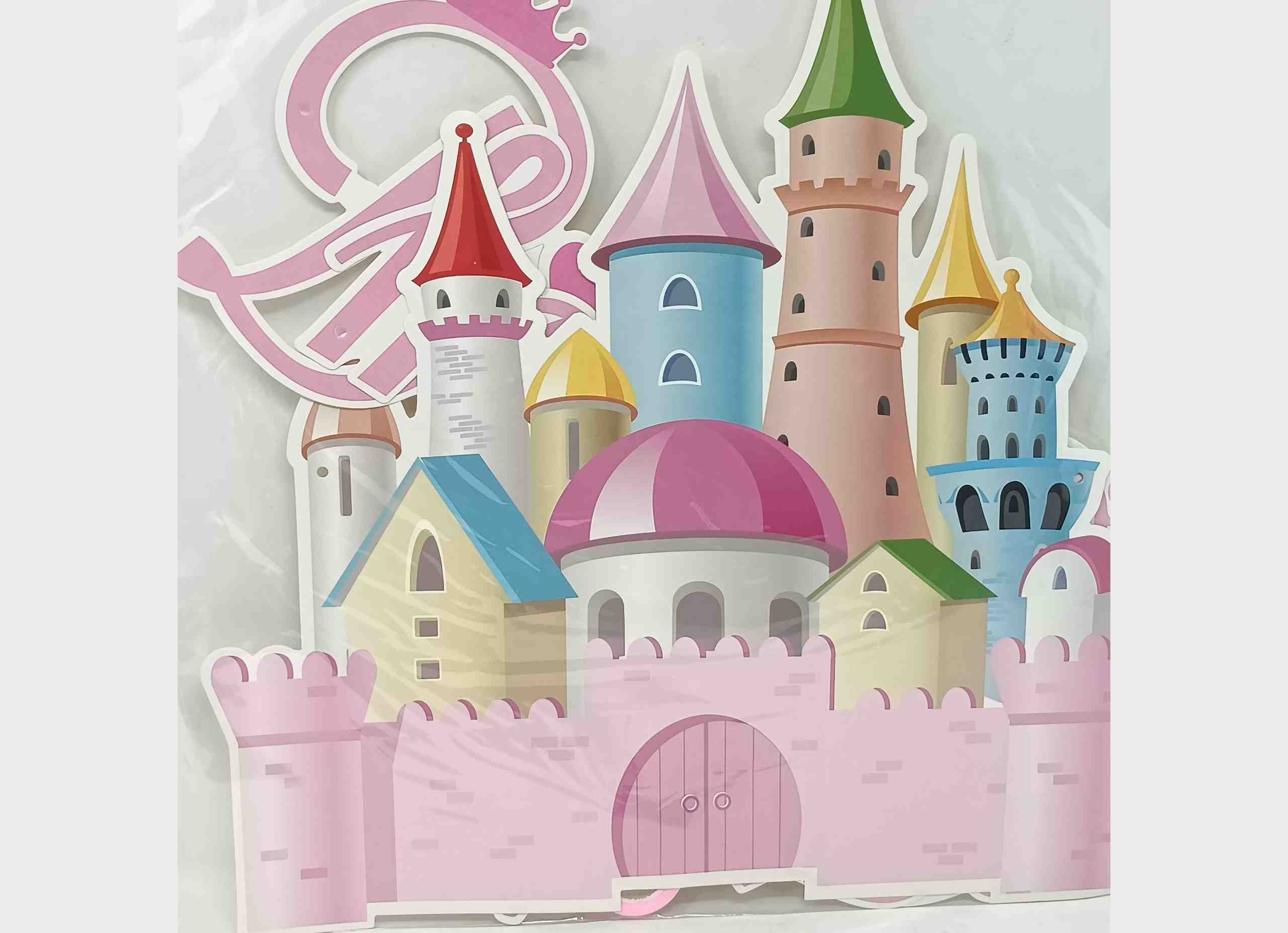 Castle Shaped Happy Birthday Banner – Sellet