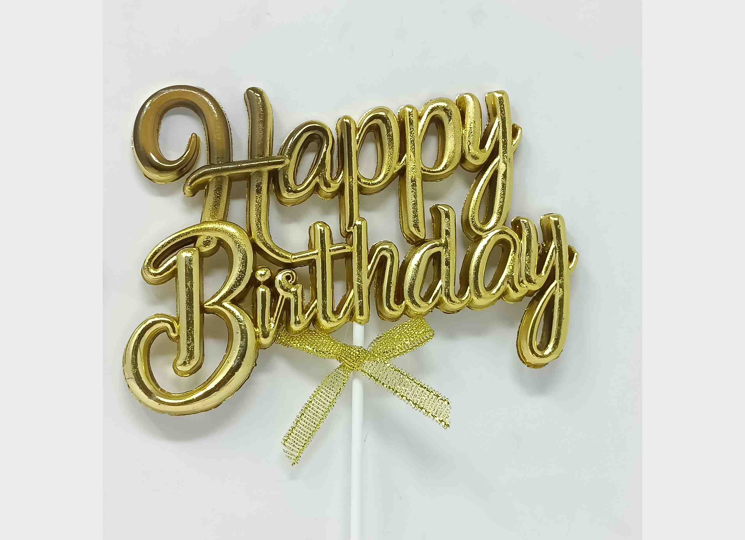 Happy birthday Cake topper in assorted colours – Sellet