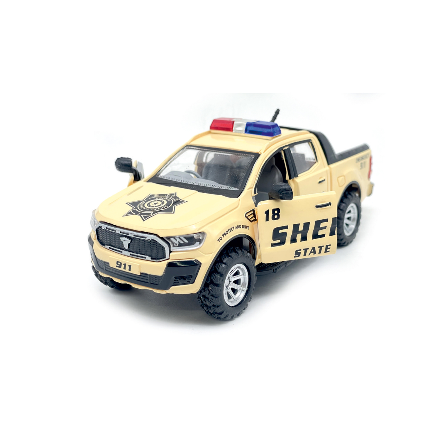 Sheriff( Emergency Squad ) Pull Back Door Openable – centy – Sellet