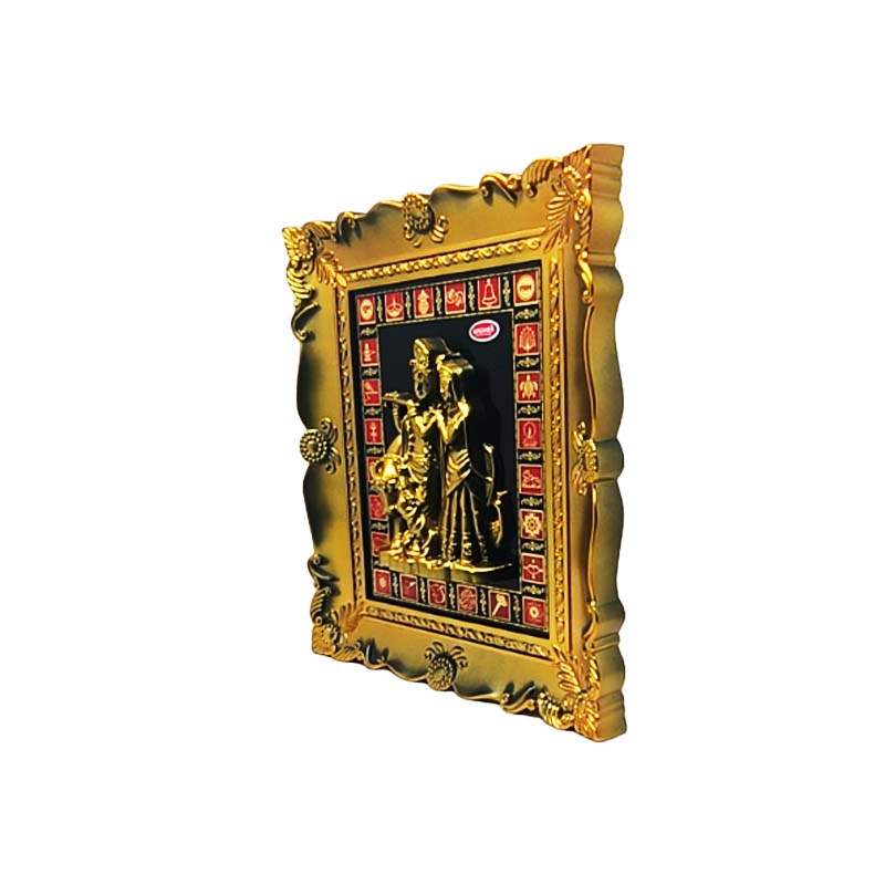 557 Golden Classic Shri Krishna Radha 3D Photo Frame By Archies – Sellet